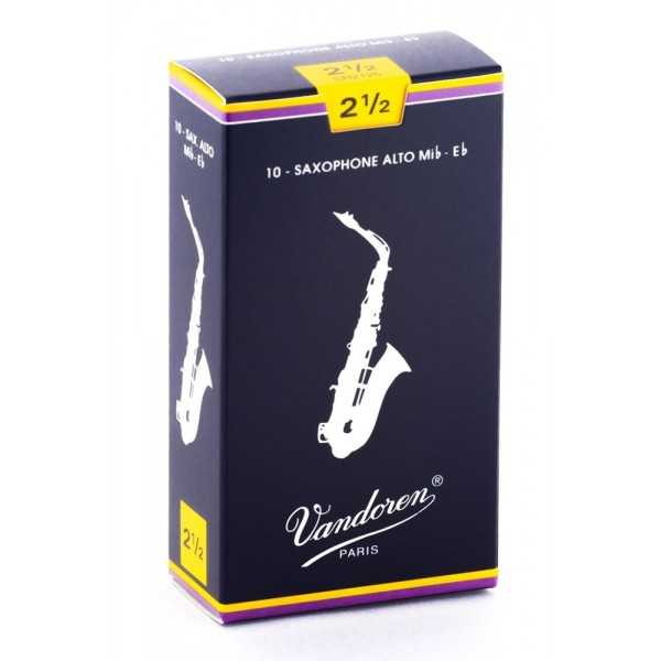 Comprar Vandoren tradicional No 2 1/2 [Cañas Saxo Alto]