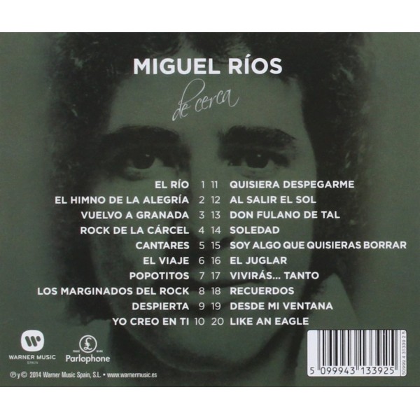 Comprar CD:Miguel Rios - De cerca [CD]